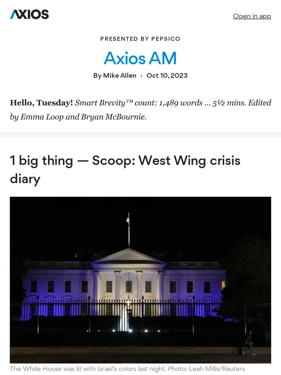 Axios: 🪞 Axios AM: Cable house of mirrors | Milled