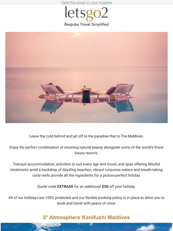 letsgo2: Escape to The Maldives | Milled