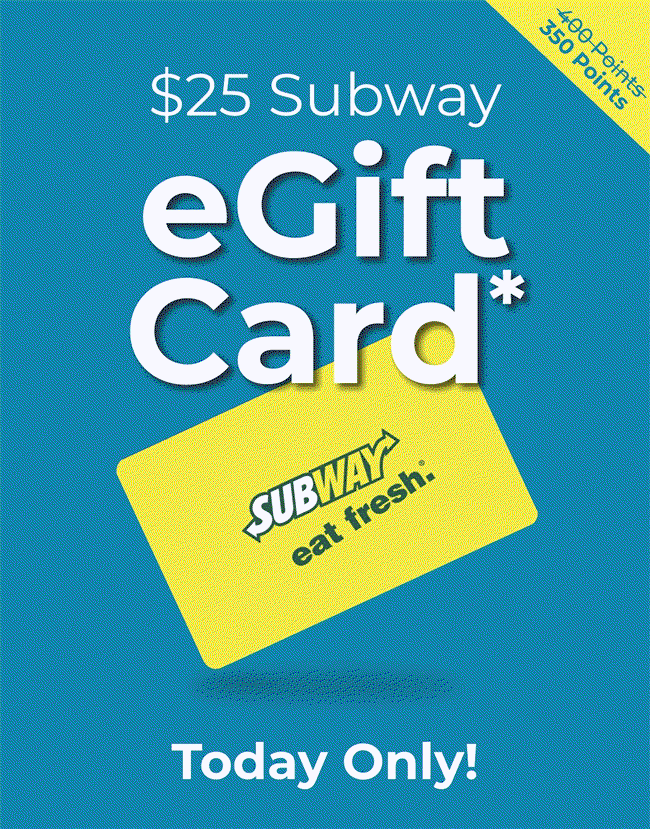 Quill: FREE $25 Subway eGift Card with your order. | Milled