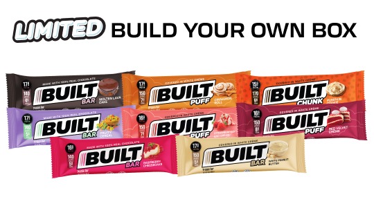 Built Bar: 💥 7 NEW FLAVORS - Build Your Own Box! 💥 | Milled