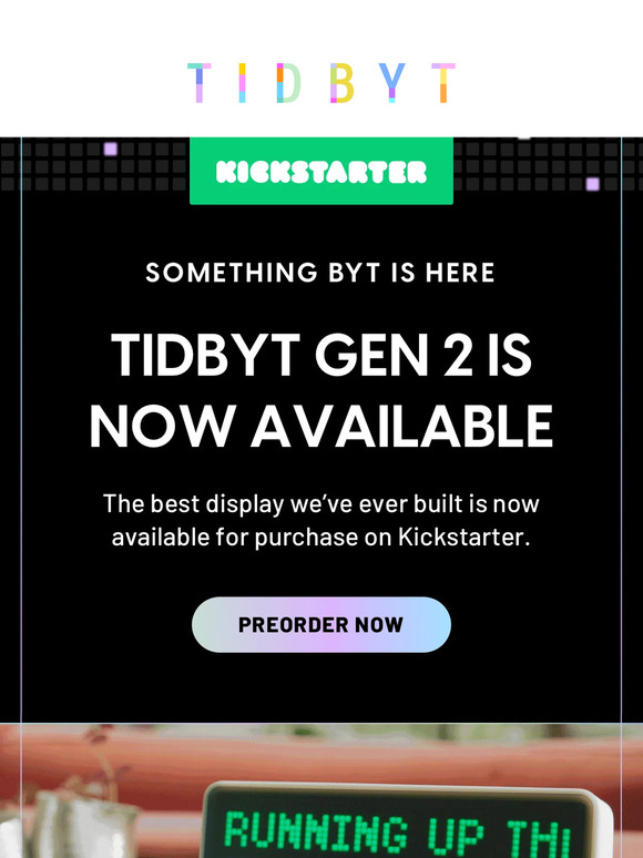 Tidbyt: Tidbyt Gen 2 Is Now Available 🥳 | Milled