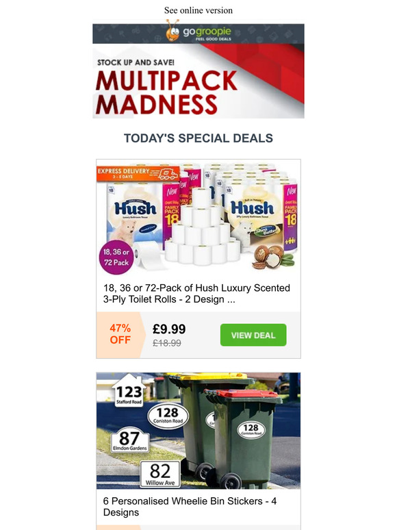 Go Groopie: IMPORTANT ANNOUNCEMENT: Our Top Multipack Deals Are Here ...