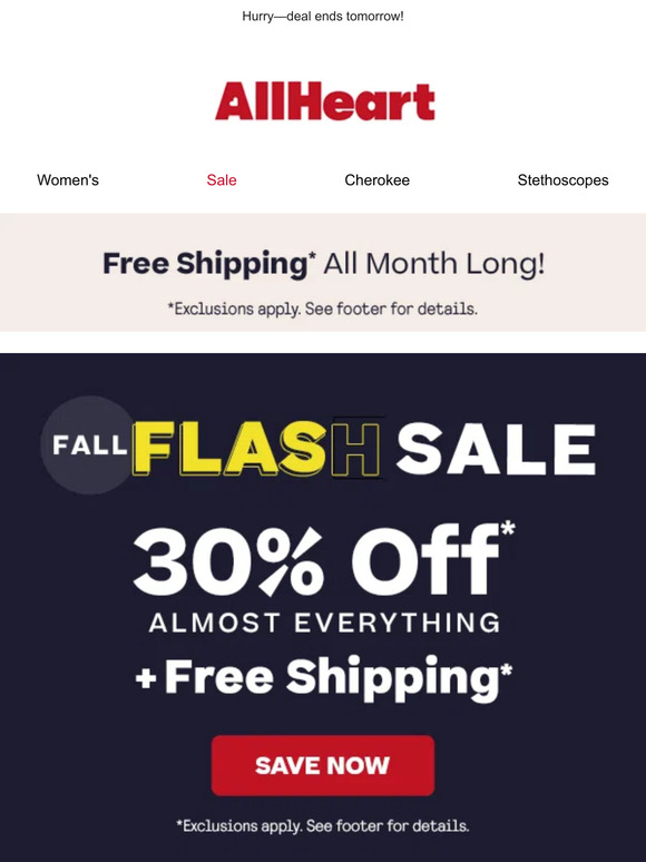Allheart: FALL FLASH SALE: 30% OFF | Milled
