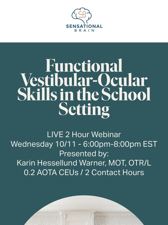 Sensational Brain: [CLOSING SOON!] Functional Vestibular-Ocular Skills ...