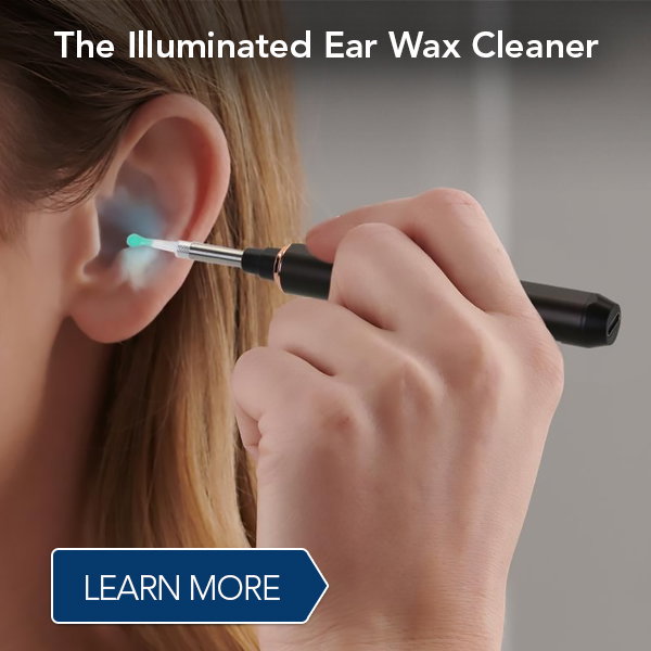 Hammacher Schlemmer: The Illuminated Ear Wax Cleaner | Milled