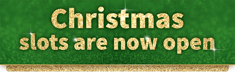 Asda George: Asda's Christmas slots are now open! 🎄 | Milled