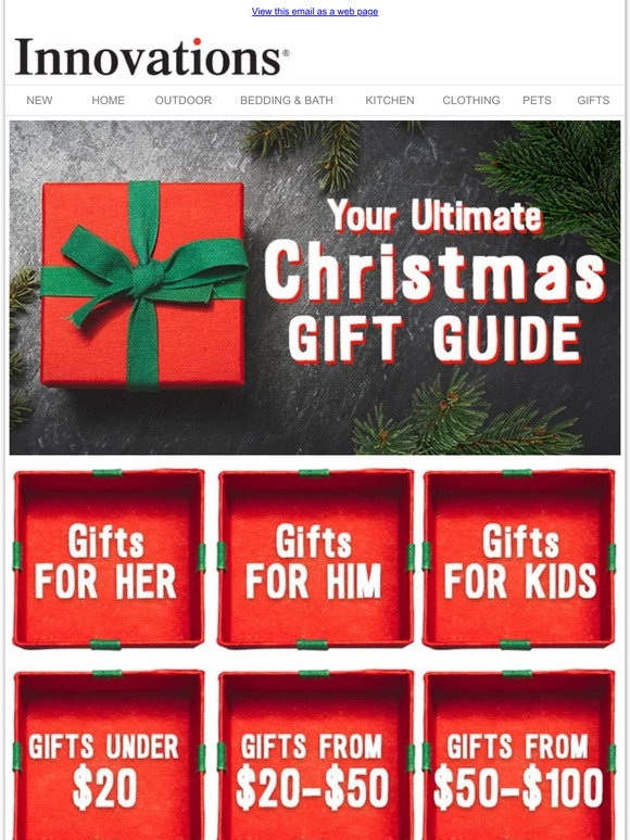 Innovations: Christmas Gift Guide - Great ideas for the whole family ...