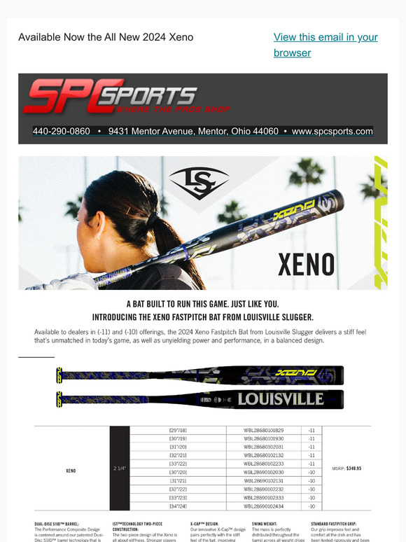 SPC Sports: All New 2024 Xeno Available Now! | Milled