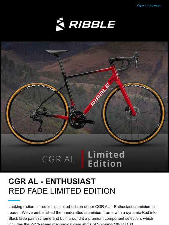 Ribble Cycles: New limited edition all-rounder | Milled
