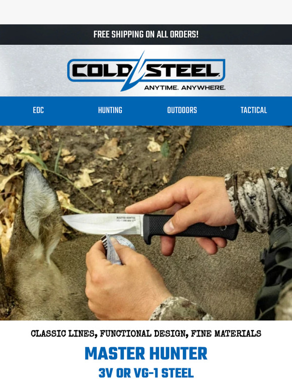 Cold Steel: Top Hunting Knives | Master And Ultimate Hunters | Milled