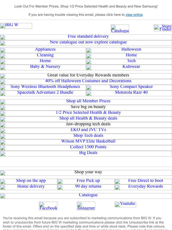 BIG W: New Catalogue Just Dropped! | Milled