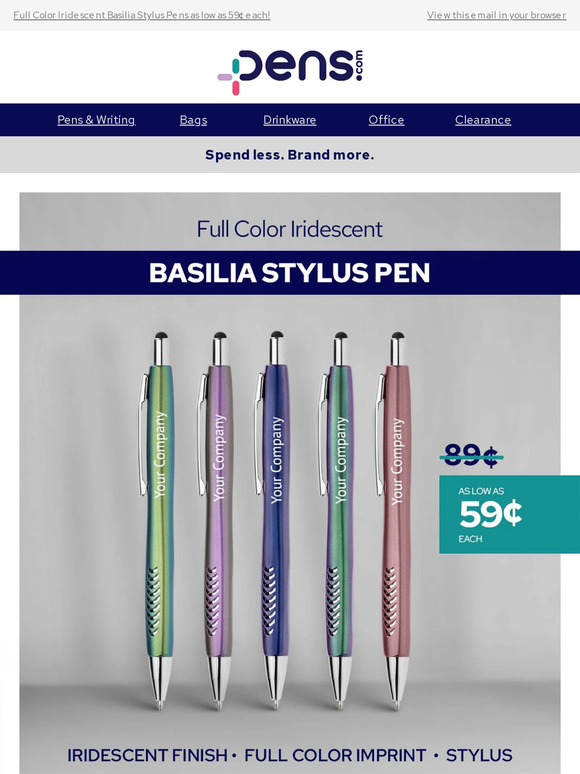National Pen: Iridescent pens are here! | Milled