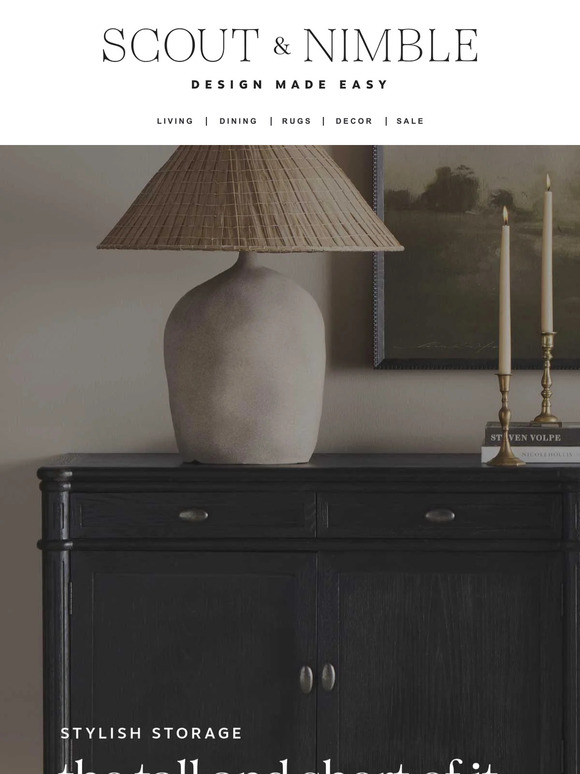 Scout & Nimble: Tall v. short: What kind of storage do you need? | Milled