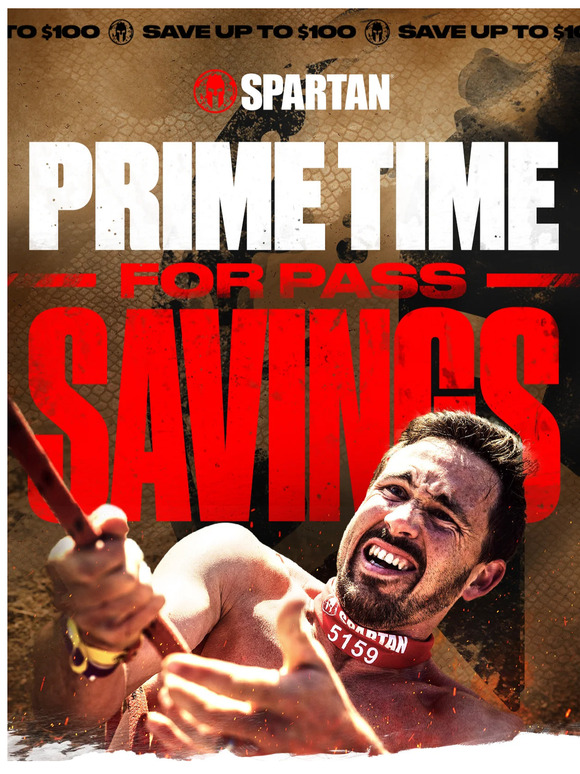 Spartan Race: Major pass savings through midnight ⌛️ | Milled