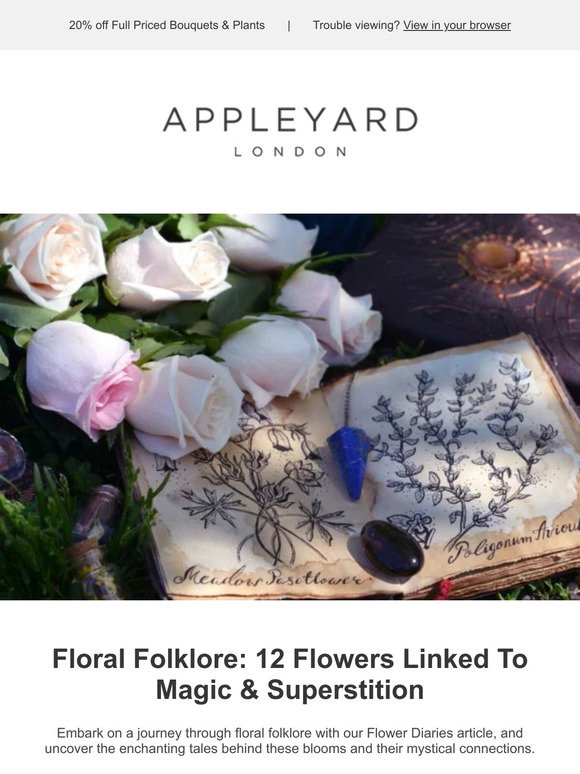 Appleyard Flowers: Floral Magic: 12 Intriguing Superstitions You Never ...