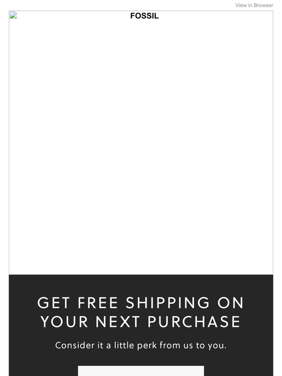 Fossil: Save On Your Faves (And Ship Them For Free) | Milled