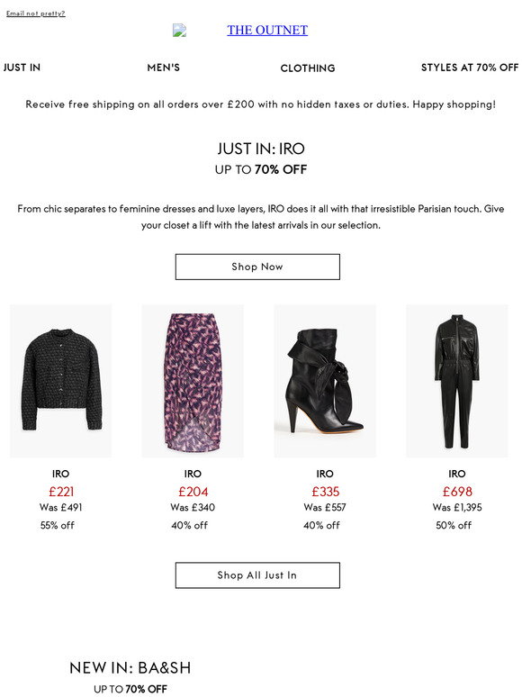 The Outnet: Did you see the new IRO styles? | Milled