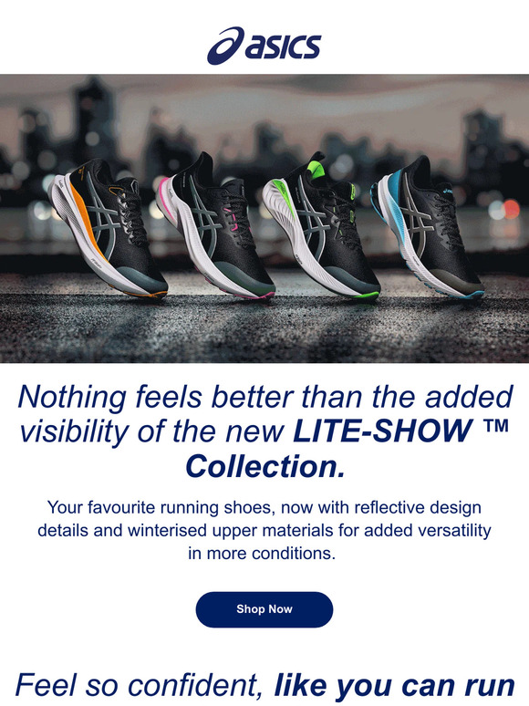 ASICS: Just in: The new LITE-SHOW™ Collection | Milled