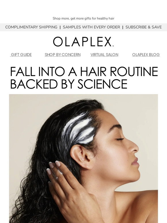 olaplex: Fall Into A Hair Routine Backed by Science | Milled