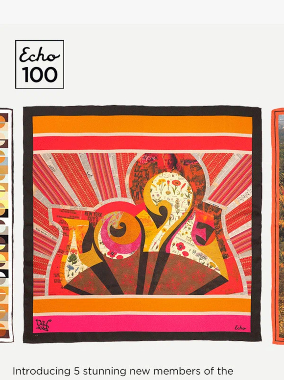 Echo New York: Five new, limited-edition Echo100 scarves have arrived ...