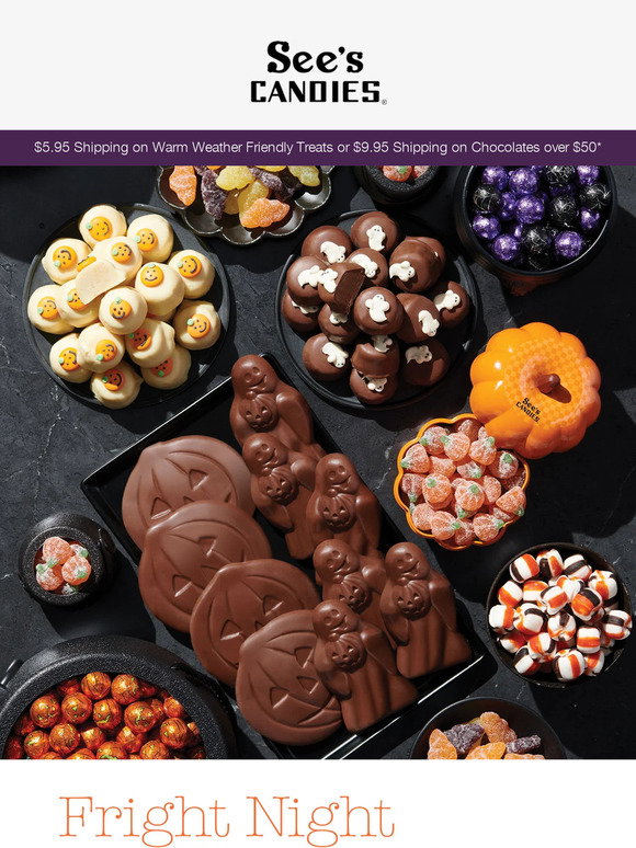 See's Candies: 👀 Must See: Our Halloween Candy Spread | Milled
