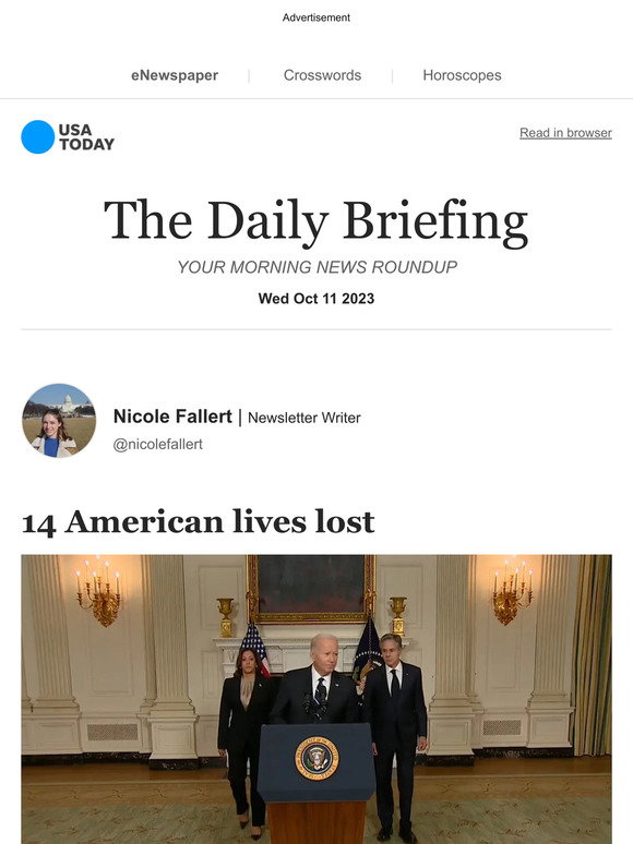USA TODAY: 14 American lives lost | Milled