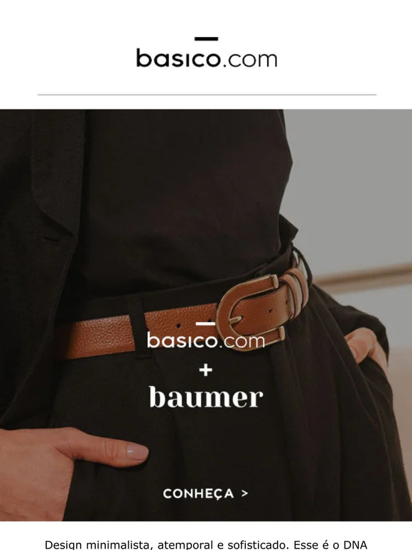 Basico: Baumer | Design minimalista, atemporal e sofisticado | Milled