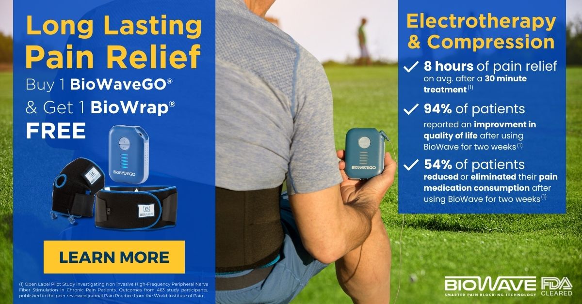 BioWave: Play Golf Anytime, Anywhere with BioWave Pain Relief ...