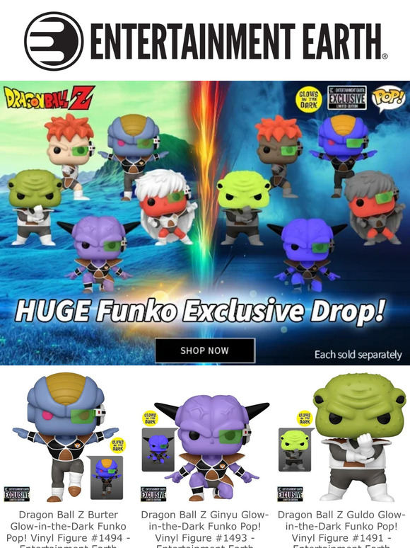 EntertainmentEarth.com: New Exclusive DBZ Funko Pop!s - Pre-Order Yours ...