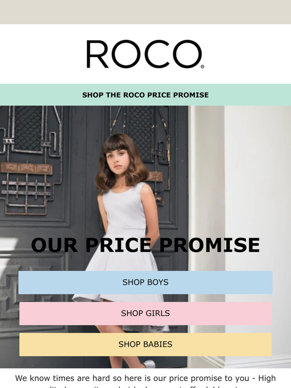 Roco Clothing: Our Price Promise | Milled