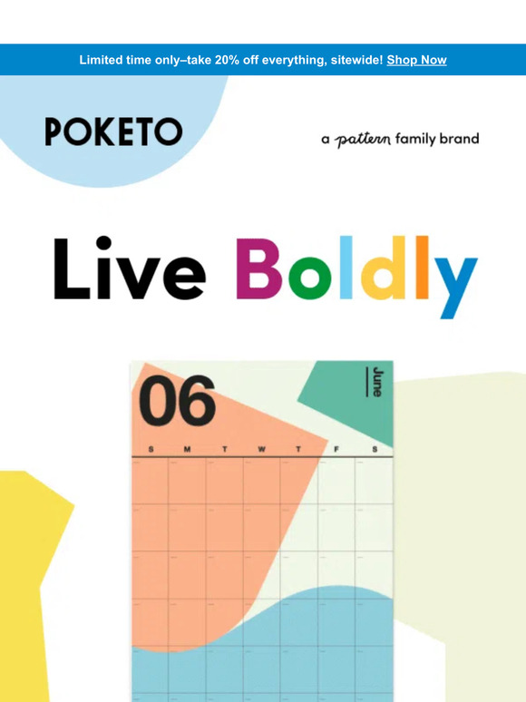 Poketo: More color, more design–a fan-favorite in a brand-new print is ...