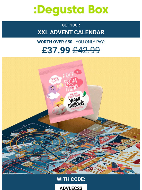 Degustabox: See what's inside our limited edition XXL Calendar 🎁 | Milled