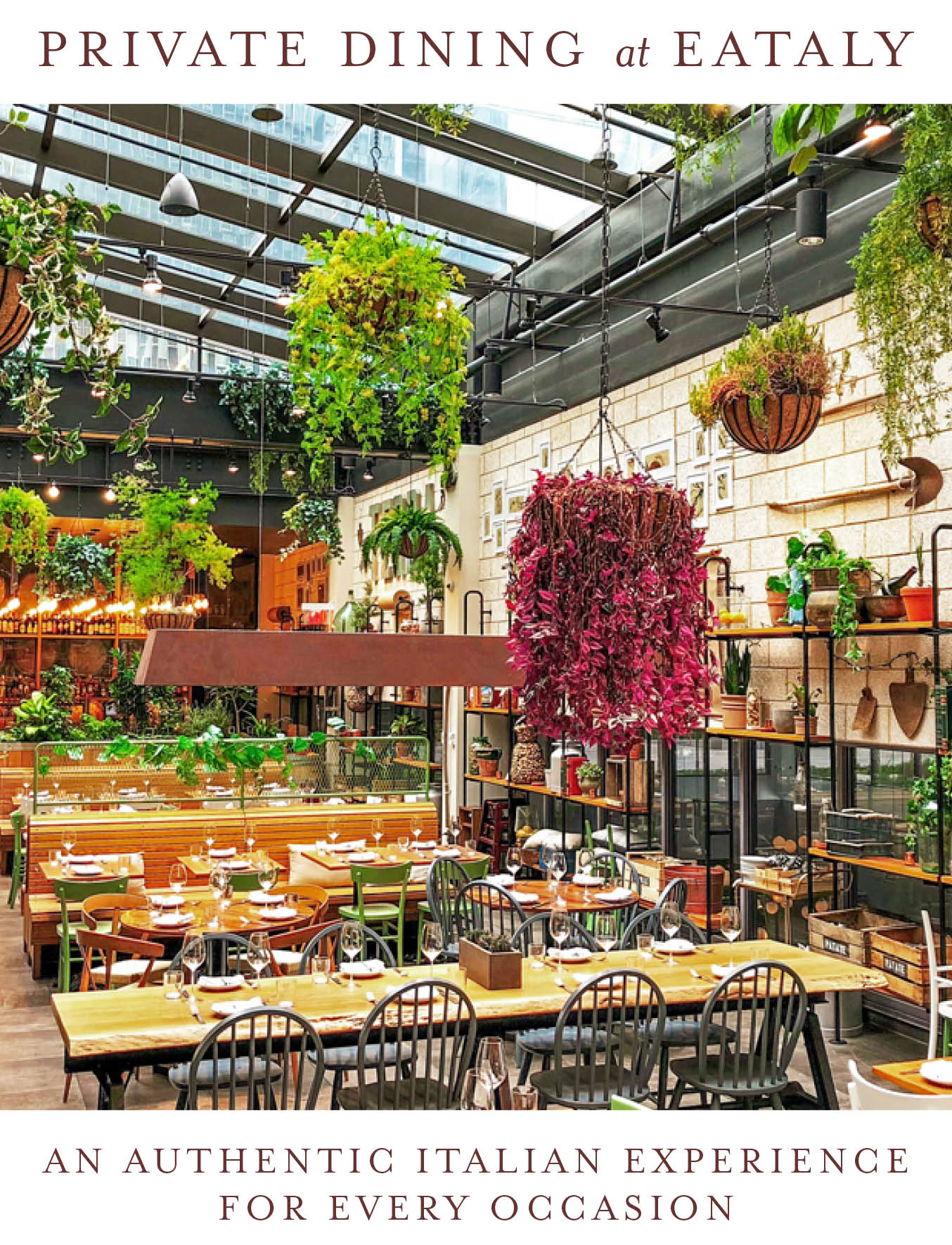 Eataly: Private Dining at Eataly | Milled