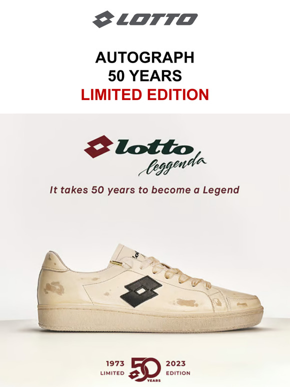 Lotto: 👟 Limited Edition | Autograph 50 Years | Milled