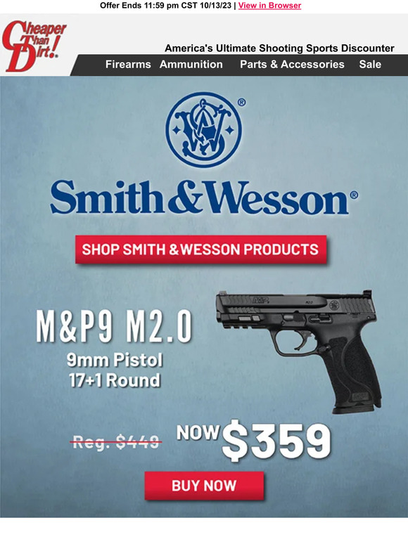 Cheaper Than Dirt: Smith & Wesson - One of America's Most Patriotic ...