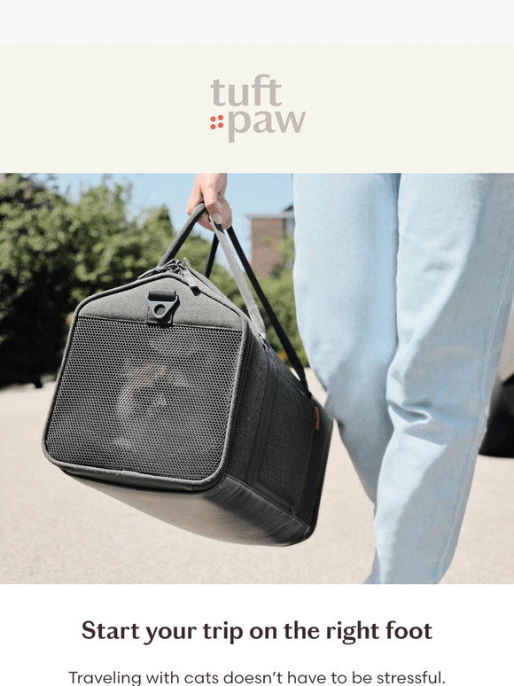 Tuft and Paw: Top-entry cat carrier = game changer 👏 | Milled