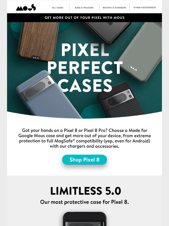 Mous: Protect your new Pixel 8 with a Mous case | Milled