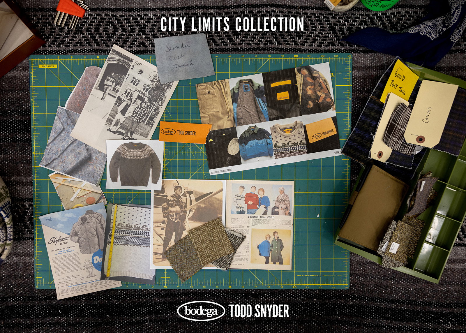 Bodega: Behind the Design: Bodega x Todd Snyder "City Limits ...