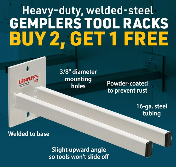 Gemplers: Get a Free Tool Rack from Gemplers Today! | Milled