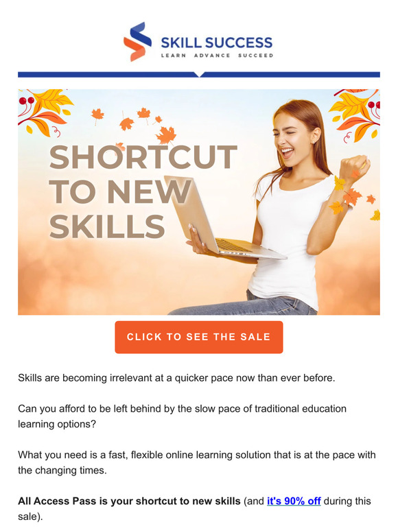 Skill Success: Take the shortcut to new skills | Milled