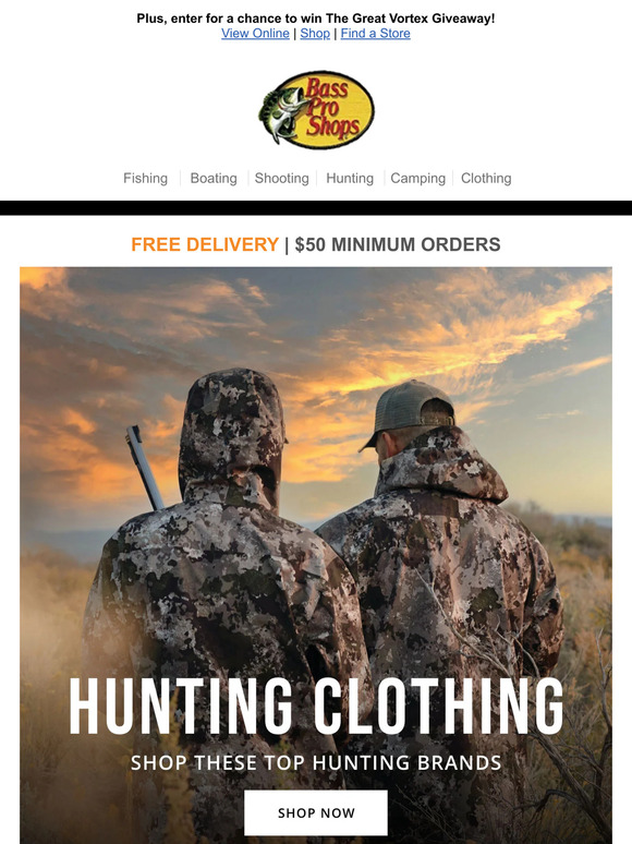 Bass Pro Shops: Camo For Every Hunt | Milled