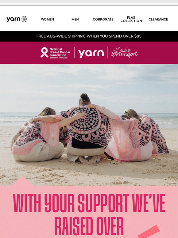 Bundarra Sportswear: How much have we raised for NBCF? 😱 | Milled