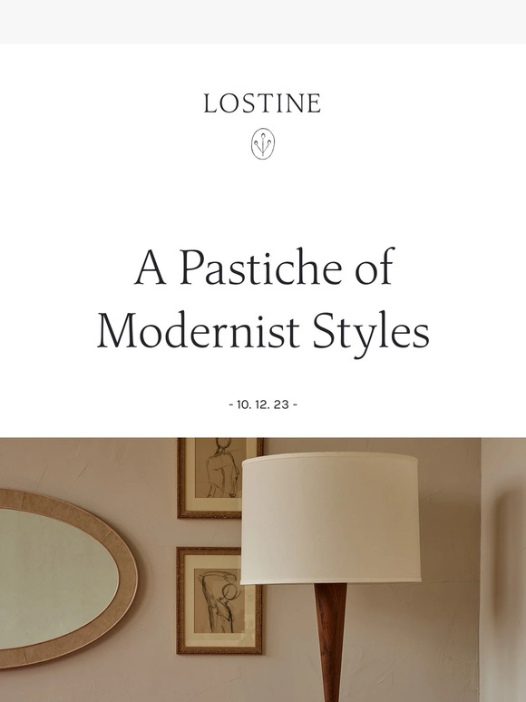 Lostine: Introducing: The Modernism Lighting Collection | Milled
