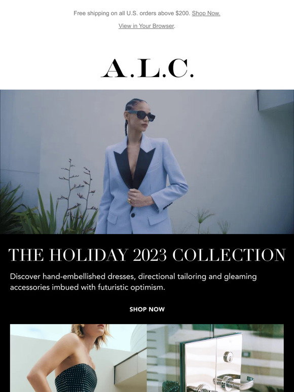 A.L.C.: Introducing The 2023 Holiday Collection | Milled