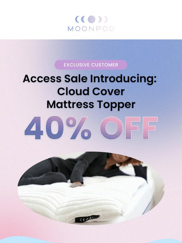 Moon Pod: IT'S HERE! 😴 Your best sleep awaits… | Milled
