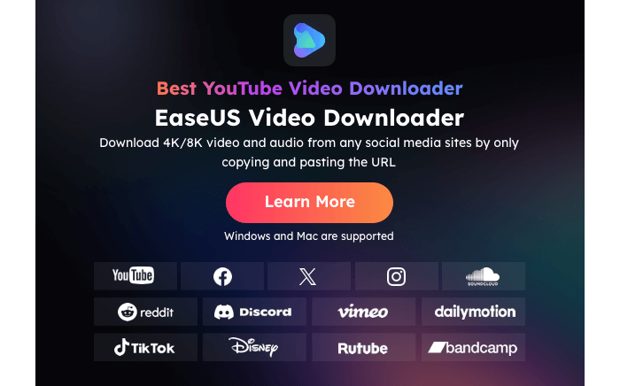 EaseUS: New EaseUS Video Downloader - Download 4K/8K YouTube Videos with No Limit | Milled