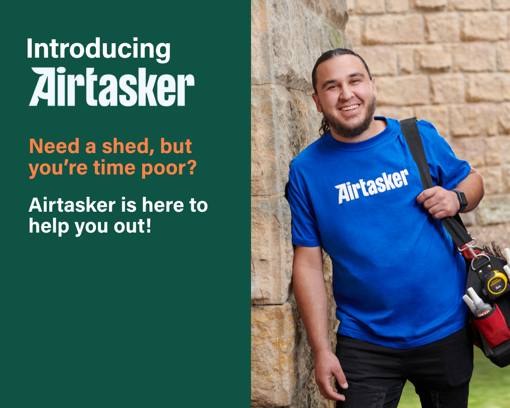 Easy Shed: Introducing Easyshed x Airtasker | Milled