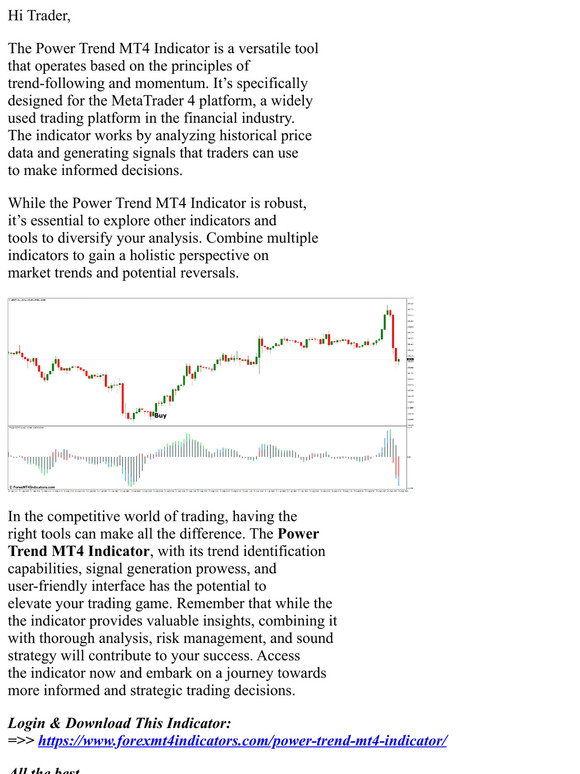 Forex MT4 Indicators: [Download] Power Trend MT4 Indicator | Milled