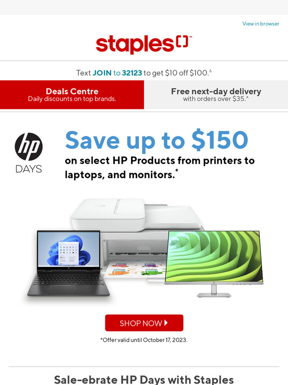 Staples: UNLOCKED: Offers you’ll love… | Milled