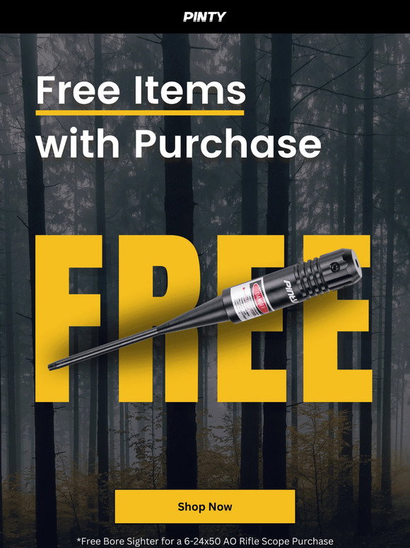 Pinty: Attention, Shooters! Claim Your FREE Bore Sighter with a Rifle ...
